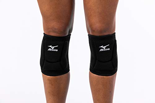 Mizuno LR6 Volleyball Kneepad, Black, Medium