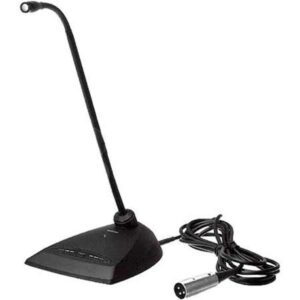 shure mx412d/n 12" microflex gooseneck desktop microphone with 10 foot cable, program-switch