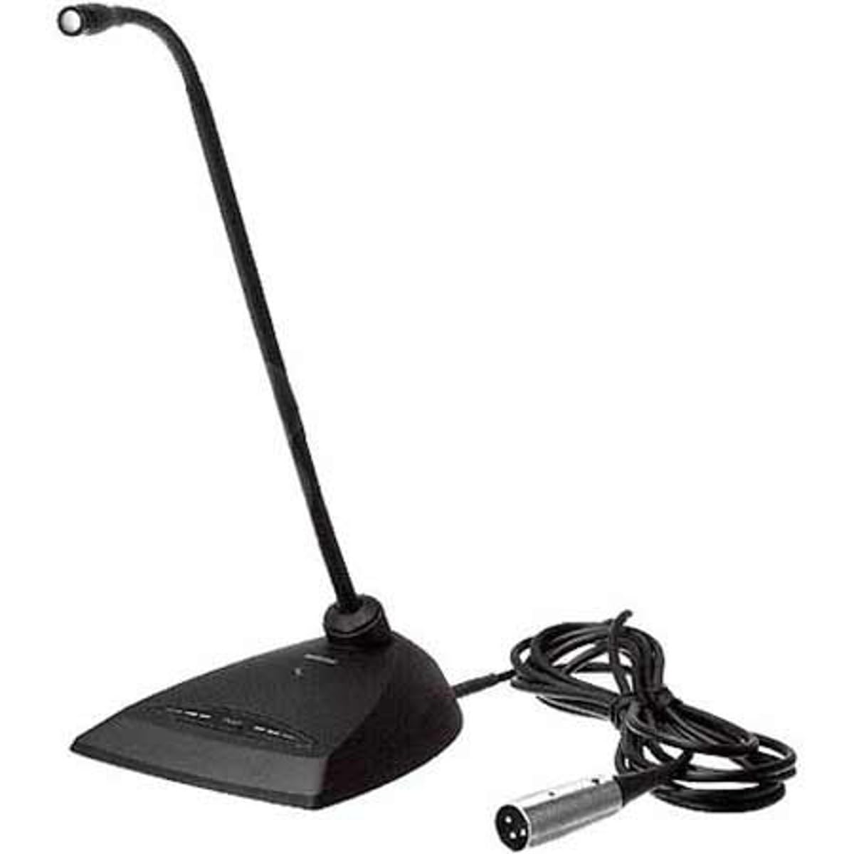 Shure MX412D/N 12" Microflex Gooseneck Desktop Microphone with 10 foot Cable, Program-Switch