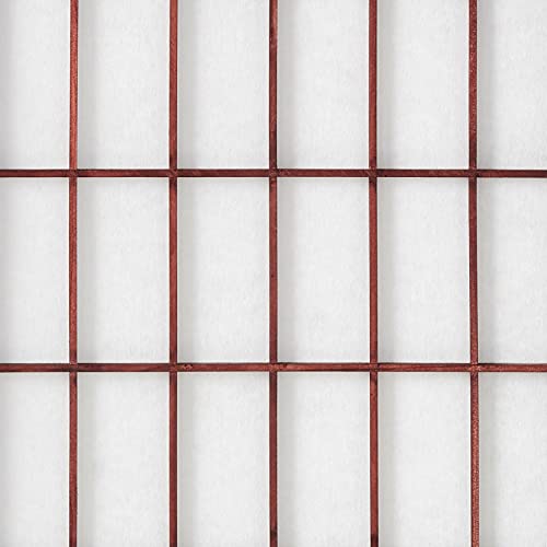 ORE International 4-Panel Room Divider, Cherry