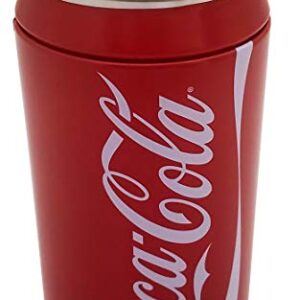 The Tin Box Company Coca Cola Can Bank with Removable Lid, Red, Model:660227-12 Pack of 1