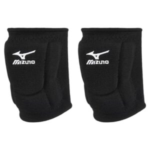 mizuno lr6 volleyball kneepad, black, medium