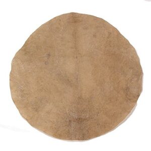 djembe drum african goatskin replacement head, hair-off goat skin from mali