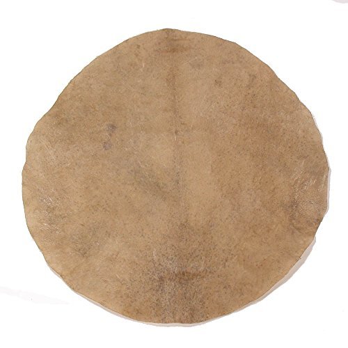 Djembe Drum African Goatskin Replacement Head, Hair-off Goat Skin From Mali