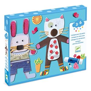 djeco le petit artist collages for little ones activity set