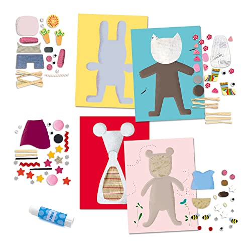 DJECO Le Petit Artist Collages for Little Ones Activity Set