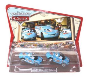 disney cars toys movie moments dinoco mia & tia