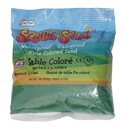 ACTIVA Scenic Sand, 1-Pound, Forest Green