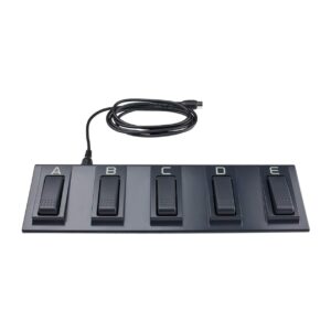 korg 5-switch multi-function pedalboard - korg ec5 (krec5)