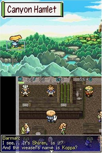 Mystery Dungeon Shiren the Wanderer - Nintendo DS