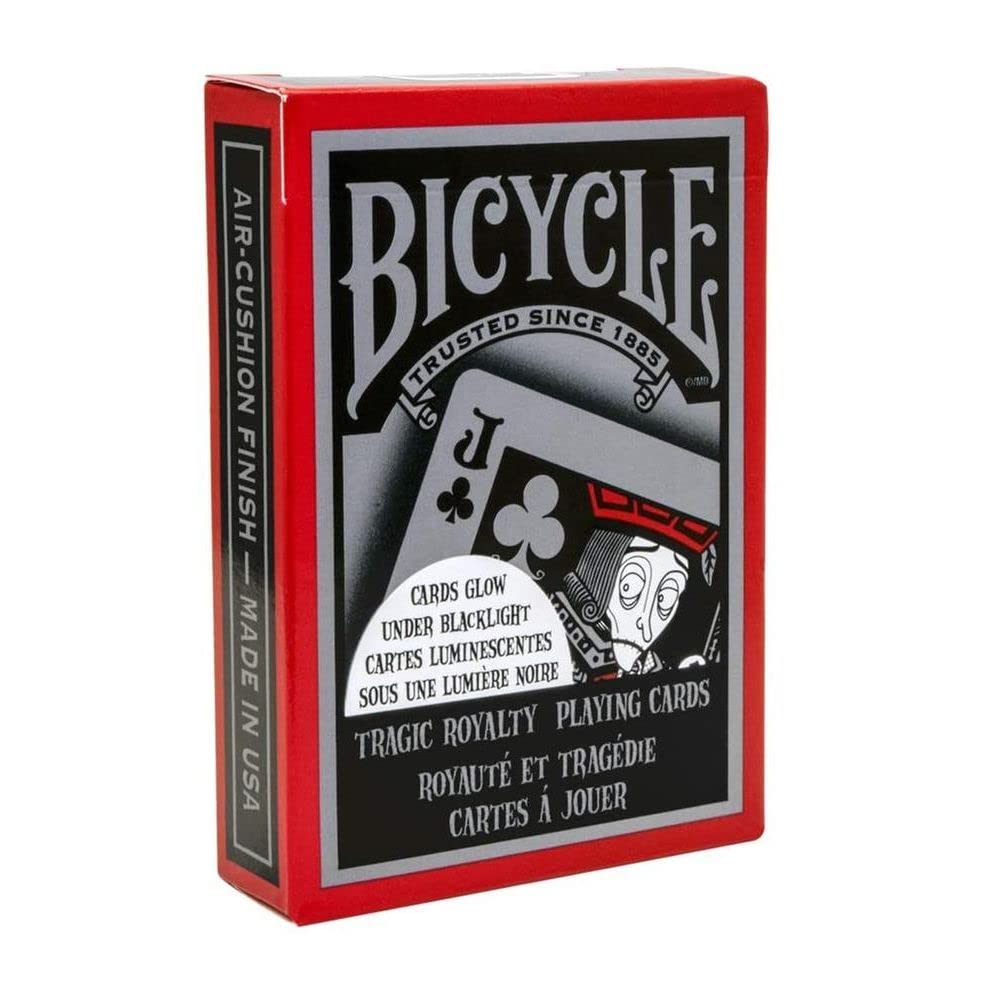 Bicycle Tragic Royalty Playing Cards,Black/Red