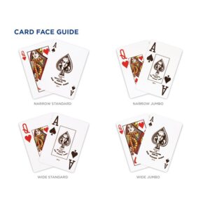 KEM Paisley Bridge Size Jumbo Index Playing Cards