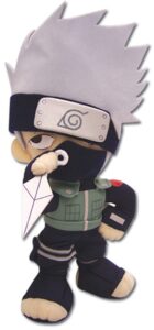 great eastern naruto shippuden kakashi 8" plush, 15 years and over, multi-colored (ge-7037)