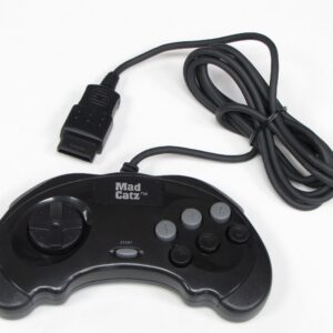 Black Control Pad for Sega Saturn