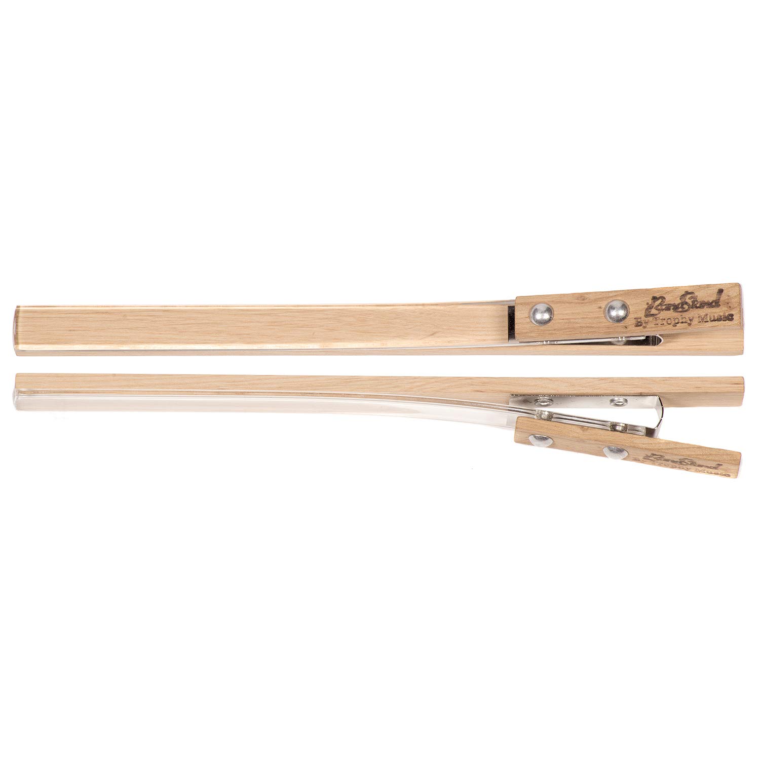 Wooden Music Stand Clip by Trophy Music