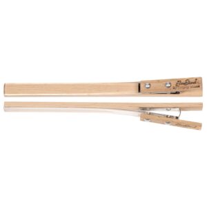 wooden music stand clip by trophy music