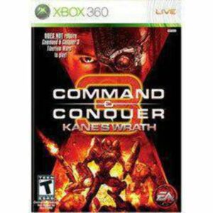 command & conquer 3: kane's wrath - xbox 360