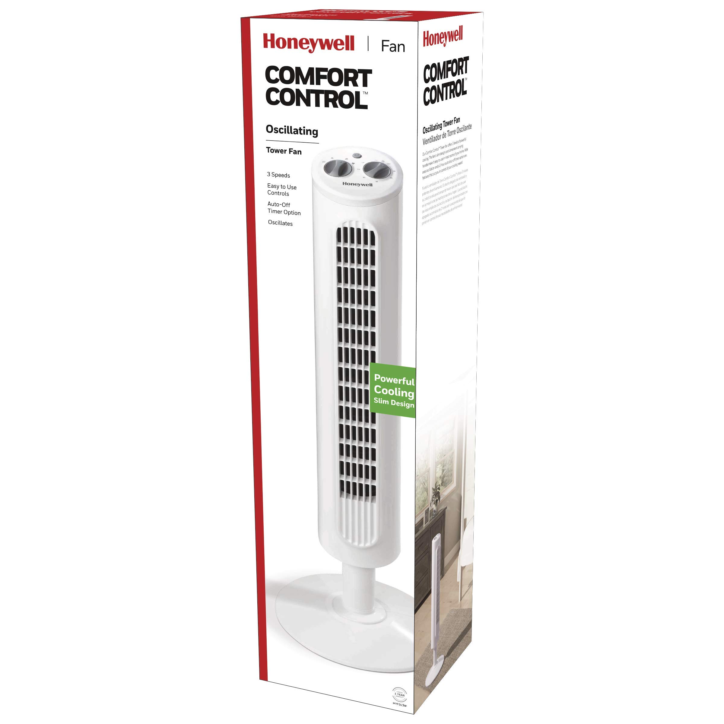 Honeywell Comfort Control Tower Fan