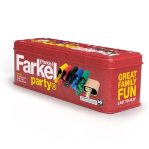 Farkel Party Dice Game – Classic Family Game for Kids & Adults in Travel Tin | Educational, Fun for Game Nights, Parties & Gifts – Portable Dice Game