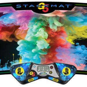 Speed Stacks | G5 Color Run StackMat (Timer and Mat) | Accuracy to 0.001 Seconds, Batteries Included | Endorsed by Sport Stacking and Cubing associations