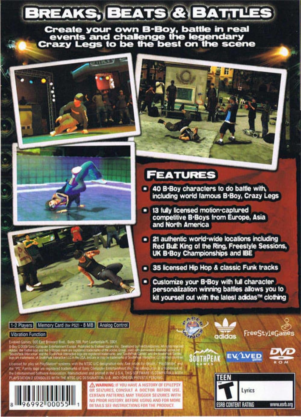 B-Boy - Sony PSP