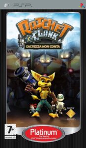 ratchet & clank: size matters - platinum edition (psp)