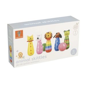 Orange Tree Toys OTT03573 Wooden Skittles,