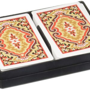 KEM Paisley Bridge Size Jumbo Index Playing Cards