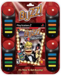 buzz: the hollywood quiz bundle - playstation 2