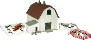 ertl 1/64 dairy barn playset zfn12279