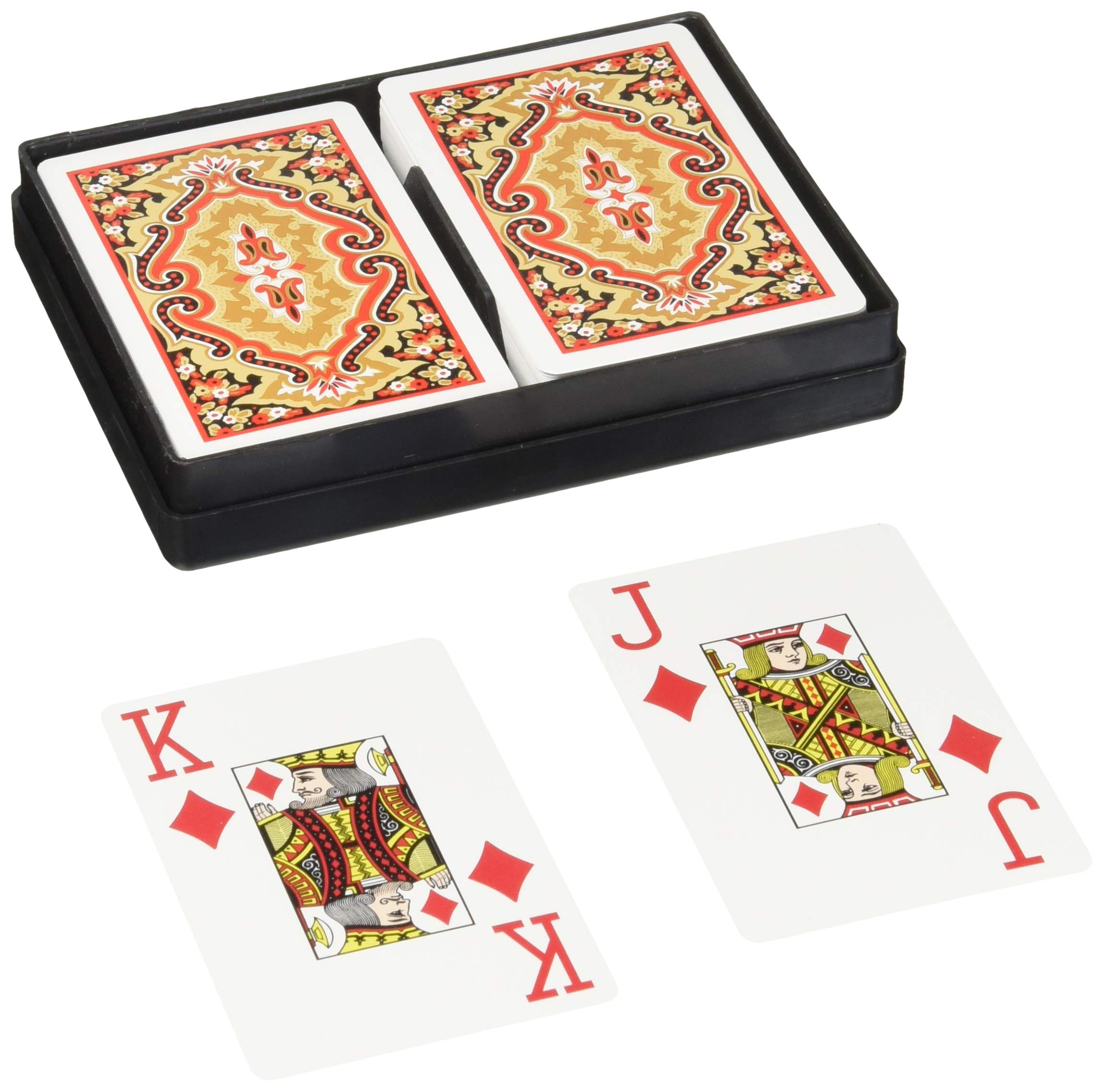 KEM Paisley Bridge Size Jumbo Index Playing Cards