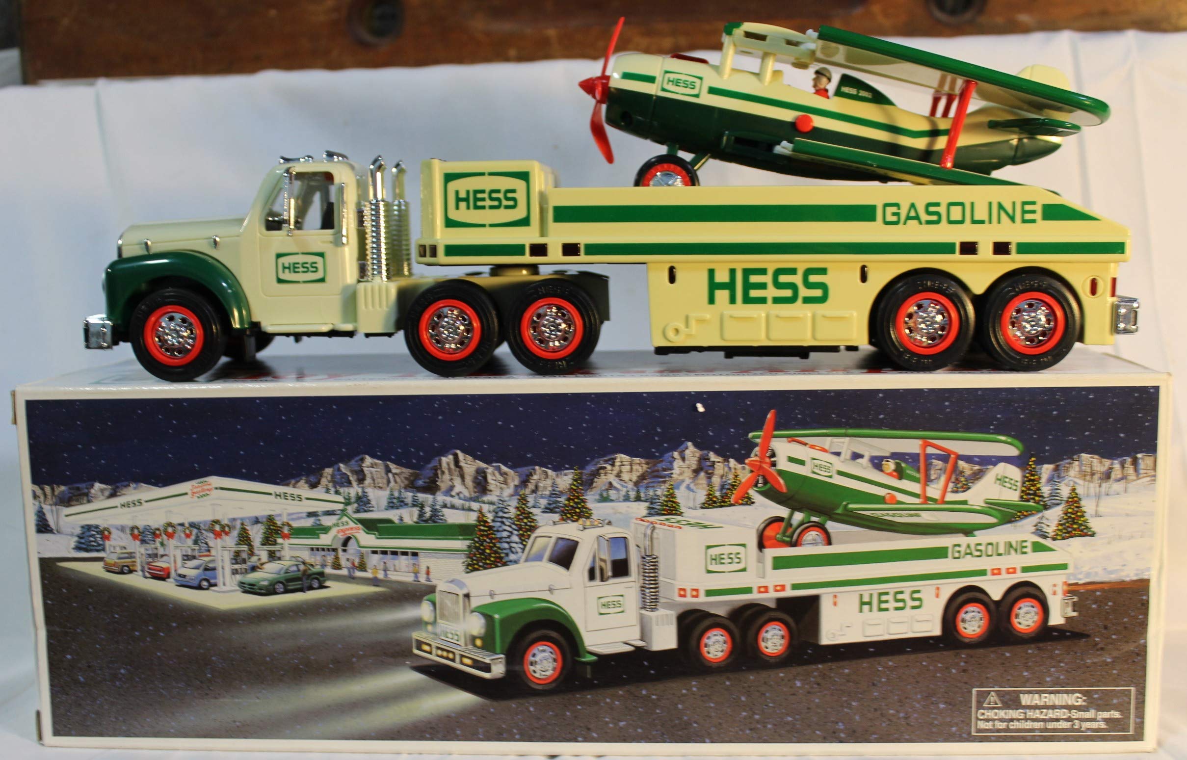 Hess Toy Truck and Airplane-2002