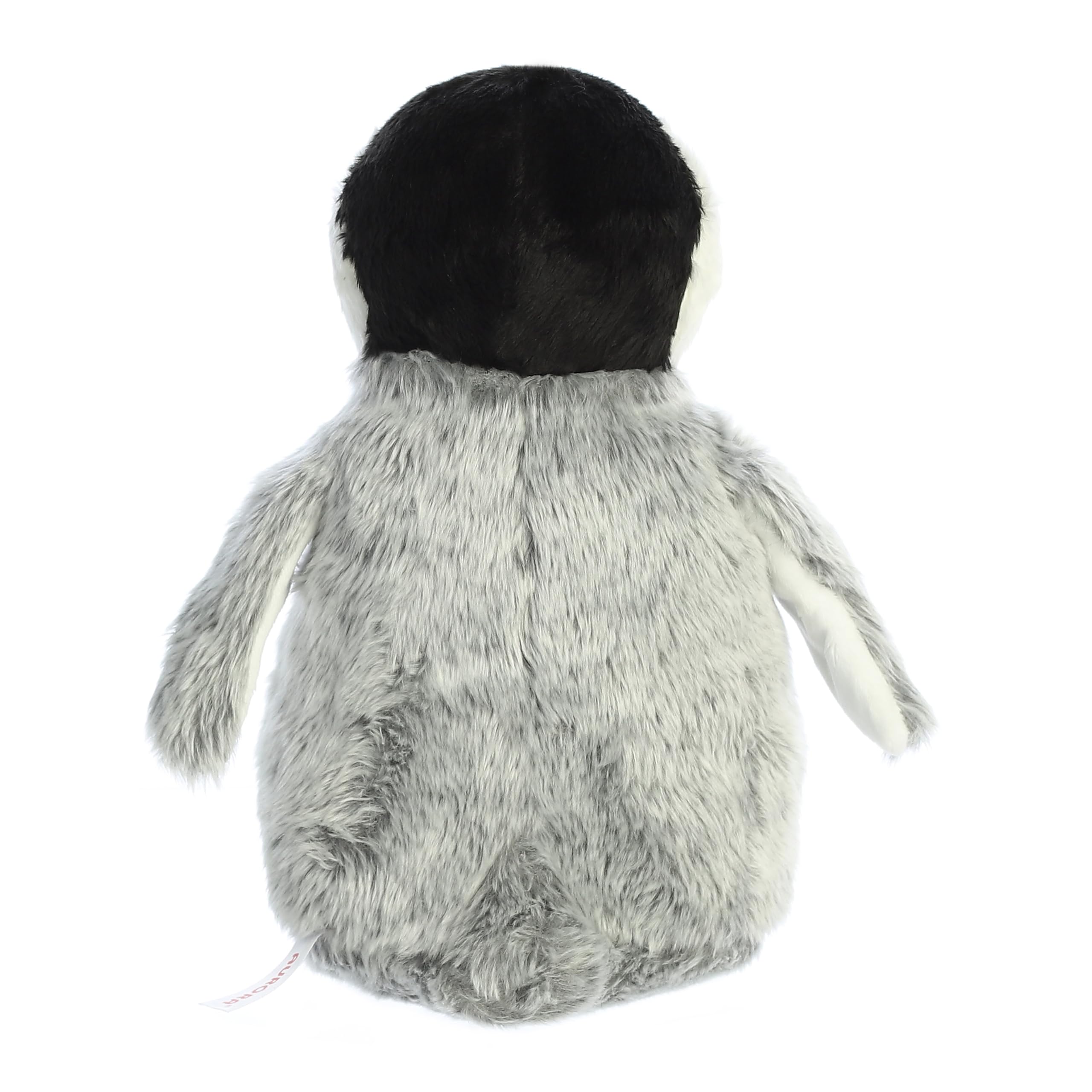 Aurora® Adorable Flopsie™ Penny Penguin™ Stuffed Animal - Playful Ease - Timeless Companions - Gray 12 Inches