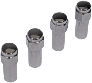 dorman 711-202 wheel nut chrome crager sat mag 1/2-20, 4 pack