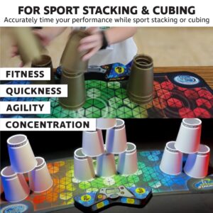 Speed Stacks | G5 Color Run StackMat (Timer and Mat) | Accuracy to 0.001 Seconds, Batteries Included | Endorsed by Sport Stacking and Cubing associations