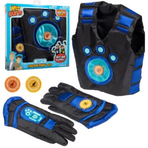 wild kratts creature power suit martin (large 6-8x) includes vest, gloves & 2 power discs for halloween costume, pretend play & dress up -officially licensed toys for children- gift for kids boy girl