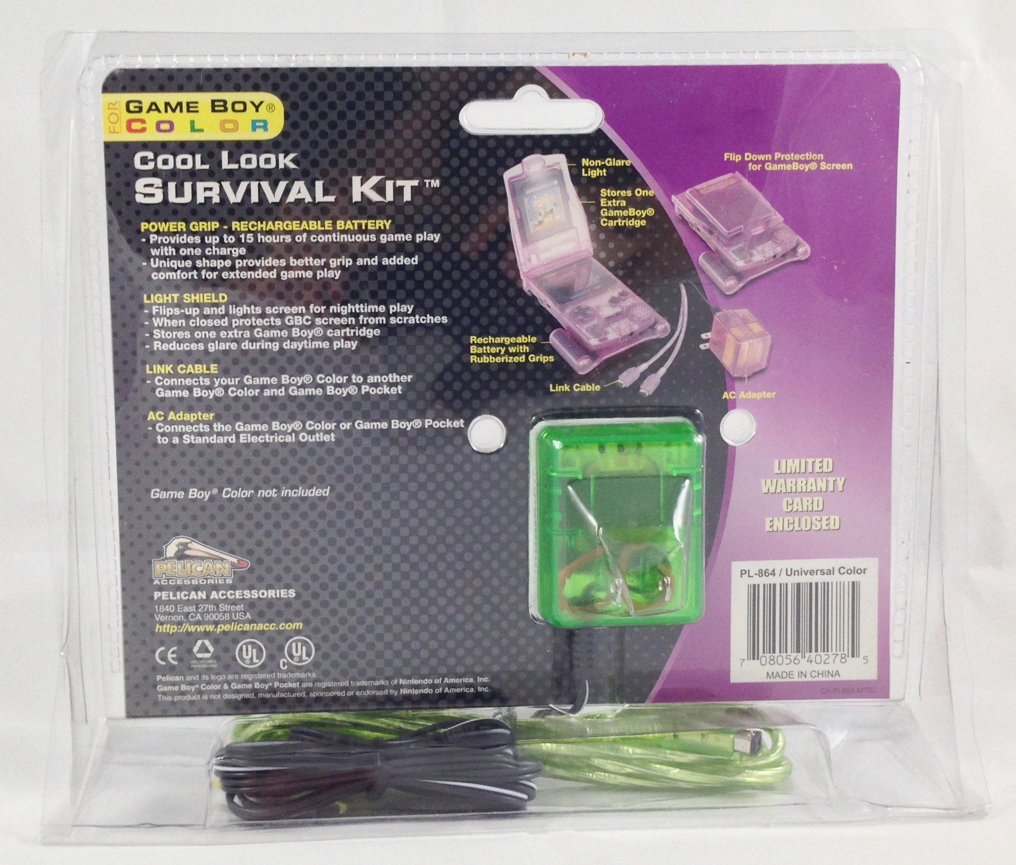 Pelican Survival Kit in Transparent Green