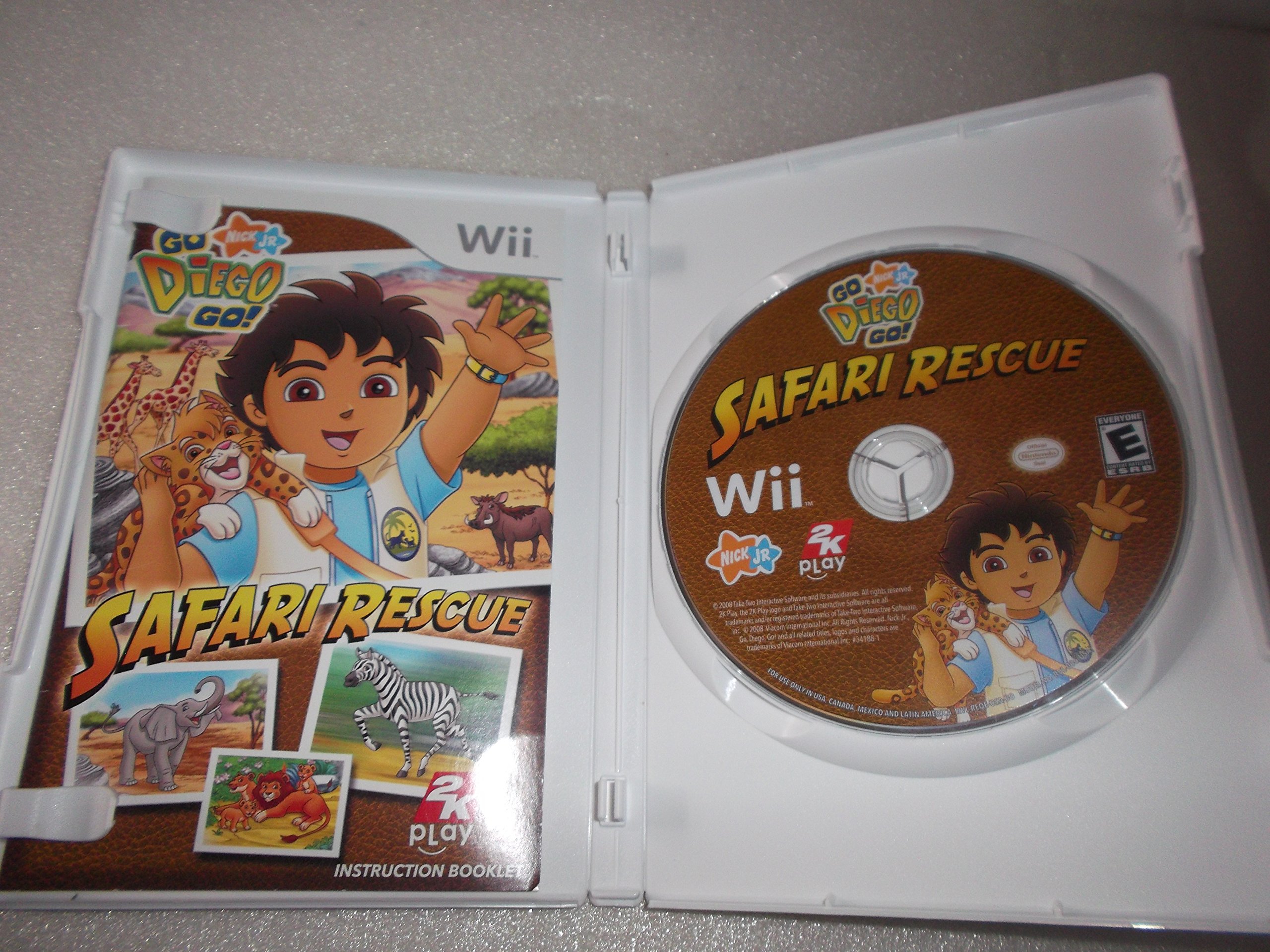 Go Diego Go Safari Rescue - Nintendo Wii