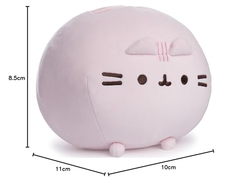 GUND Pusheen Squisheen Squishy Round Plush Stuffed Cat for Ages 1 and Up, Pink, 11”