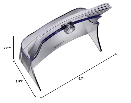 Sigel LH112 Table-Top Literature Holder Acrylic, with 1 Compartment, Clear, for A5