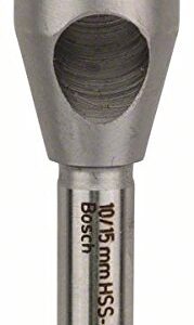 Bosch 2608597513 HSS-E Hole Type 90° Countersink, 10mm Shank, Blue