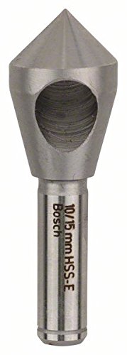 Bosch 2608597513 HSS-E Hole Type 90° Countersink, 10mm Shank, Blue