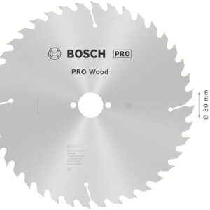 Bosch 2608640728 Circular Saw Blade "Top Precision" Opwoh 9.84inx30mm 40T