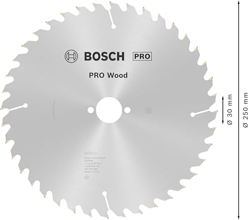 Bosch 2608640728 Circular Saw Blade "Top Precision" Opwoh 9.84inx30mm 40T