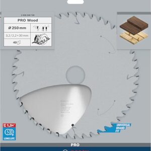 Bosch 2608640728 Circular Saw Blade "Top Precision" Opwoh 9.84inx30mm 40T