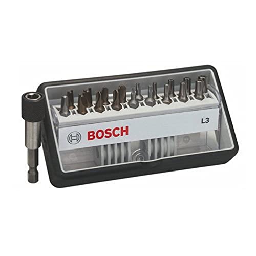 Bosch Professional 2607002569 Extra-Hard 18+1pcs Set Th,TW,SP,R2 25mm