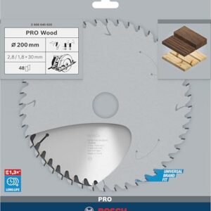 Bosch 2608640620 Circular Saw Blade"Top Precision" Opwoh 7.87inx30mm 48T