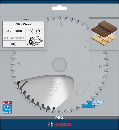 Bosch 2608640620 Circular Saw Blade"Top Precision" Opwoh 7.87inx30mm 48T