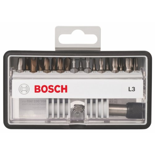 Bosch Professional 2607002569 Extra-Hard 18+1pcs Set Th,TW,SP,R2 25mm