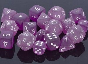 Chessex Dice: Twenty Sided Dice - D20 - Random Group of Twenty Sided Die (You Pick How Many You Want), 6 Dice